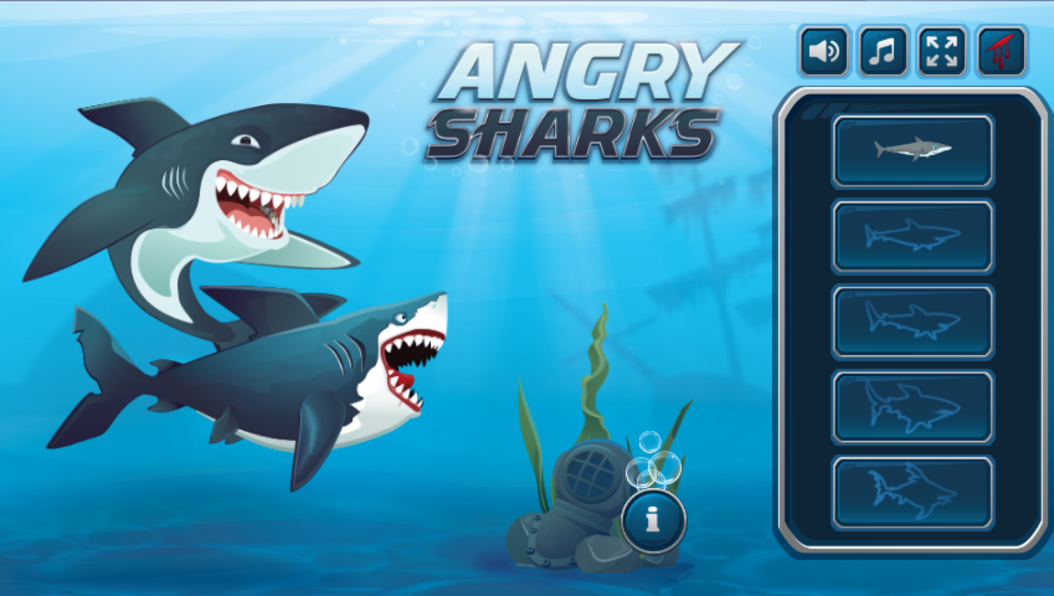 Angry Sharks - Is It Safe To Go Back Into The Water Yet? - Infinite Frontiers